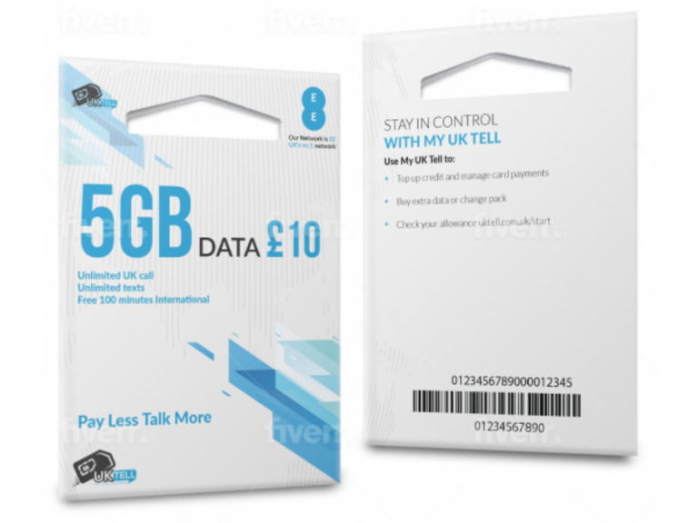 Mobile and Banking Starter Packs – Blisterpack